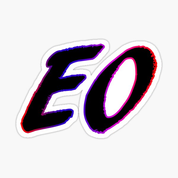 "EO Black logo" Sticker for Sale by GeonOwl | Redbubble