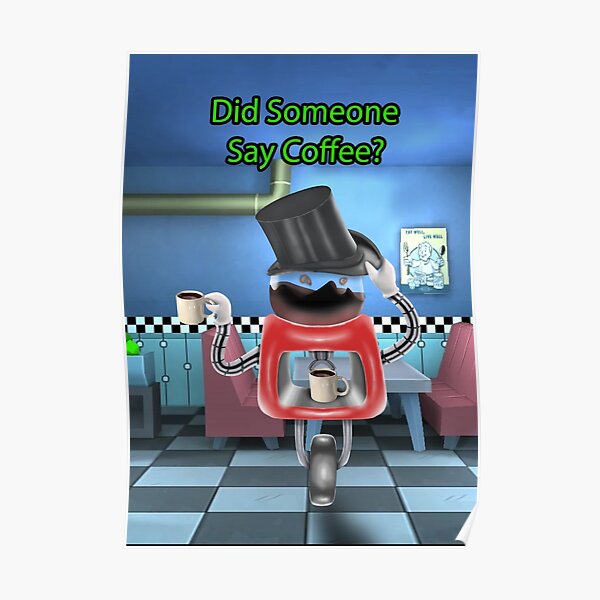 "Fallout Coffee Machine" Poster for Sale by JackDreamWizard | Redbubble