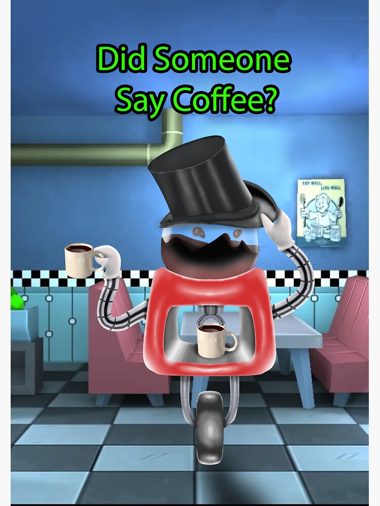 "Fallout Coffee Machine" Sticker for Sale by JackDreamWizard | Redbubble