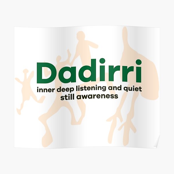 Póster «DADIRRI - Significado aborigen australiano y arte rupestre» de ...