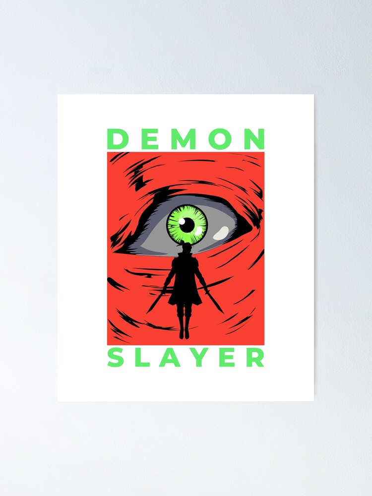 "Demon Slayer - Anime Graphic" Poster for Sale by AnimeXApparel | Redbubble