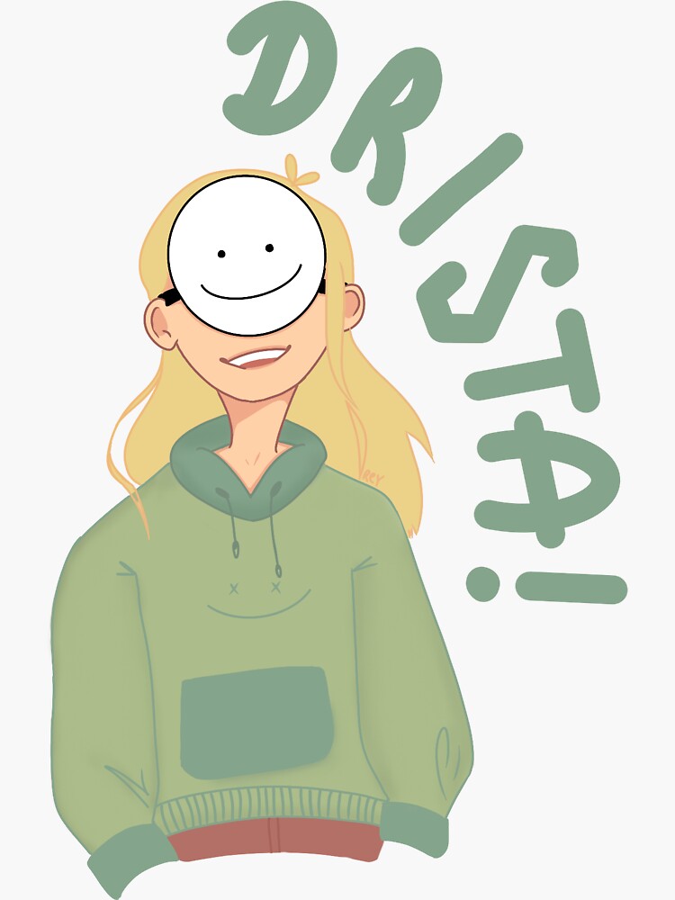 "Drista fanart! Textless version available." Sticker for Sale by ...