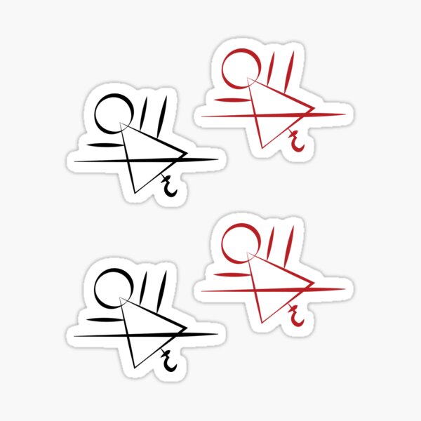 "Warning Symbol. Yellow Jackets" Sticker by HeardUWereDead | Redbubble