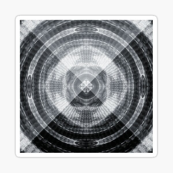 "Sacred Geometry 3D Titanium Pyramid Architecture " Sticker for Sale by ...