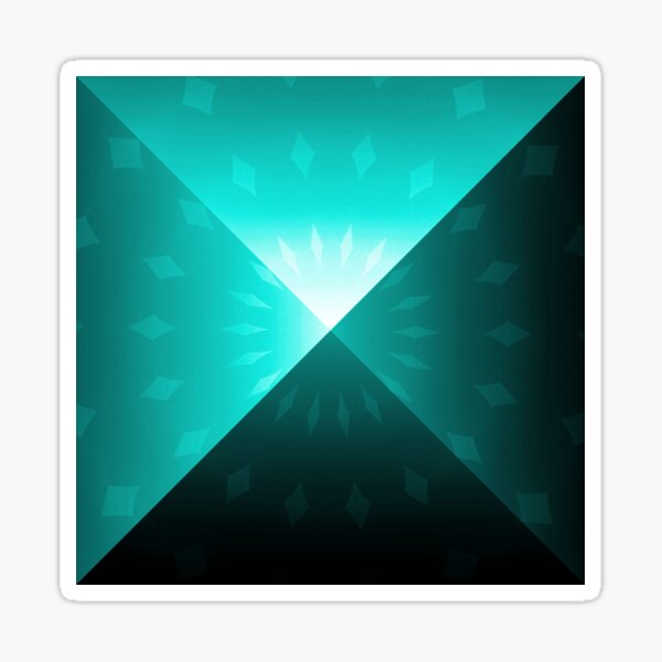 "Sacred Geometry 3D Titanium Pyramid Architecture " Sticker for Sale by ...