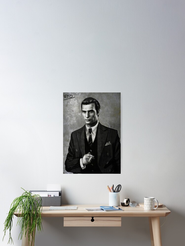 "Vito Scaletta Mafia 2" Poster for Sale by FitnessShop96 | Redbubble