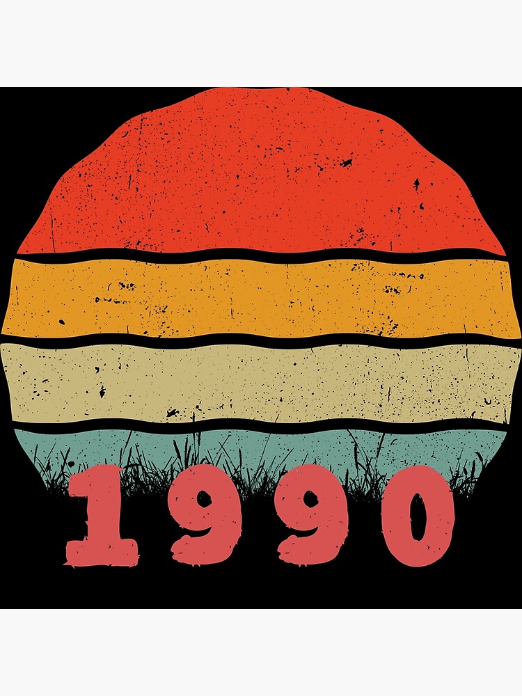 "Retro Sunset Vintage 1990" Poster for Sale by 1908s | Redbubble