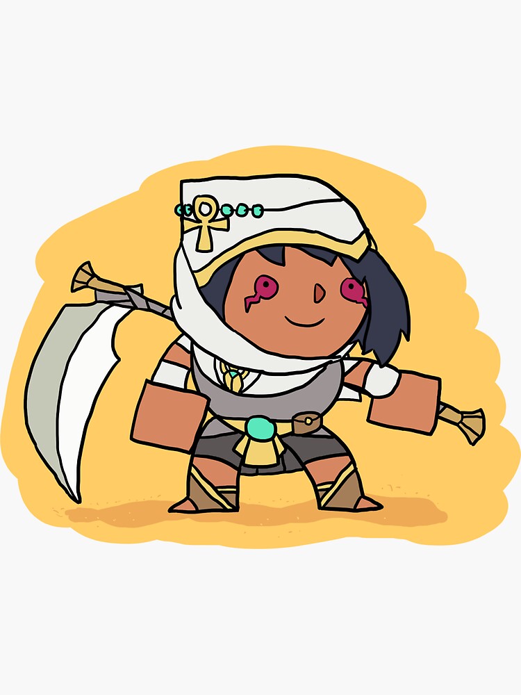 "Brawlhalla - Mirage" Sticker for Sale by Clunse | Redbubble