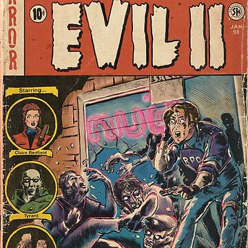""Zombies!"Comic book cover" Poster for Sale by MarkScicluna | Redbubble