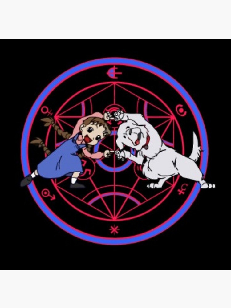 "Fusion Fullmetal Alchemist-Nina Tucker and her dog" Poster by ...