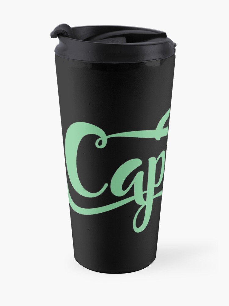 "Capiche | Capeesh | Italian Funny Humor Print" Travel Coffee Mug for ...