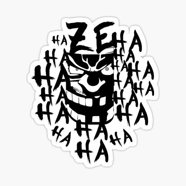 "Blackbeard Zehahaha" Sticker for Sale by MagiqueStickers | Redbubble