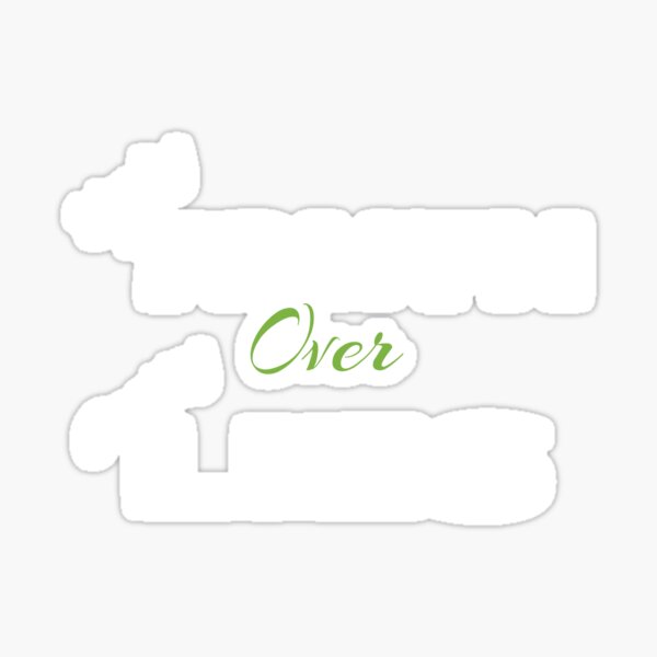 "Ugly TRUTH over pretty lies Merch" Sticker for Sale by Namamufashion ...