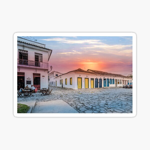 "Cobblestone streets" Sticker for Sale by pravinechester | Redbubble