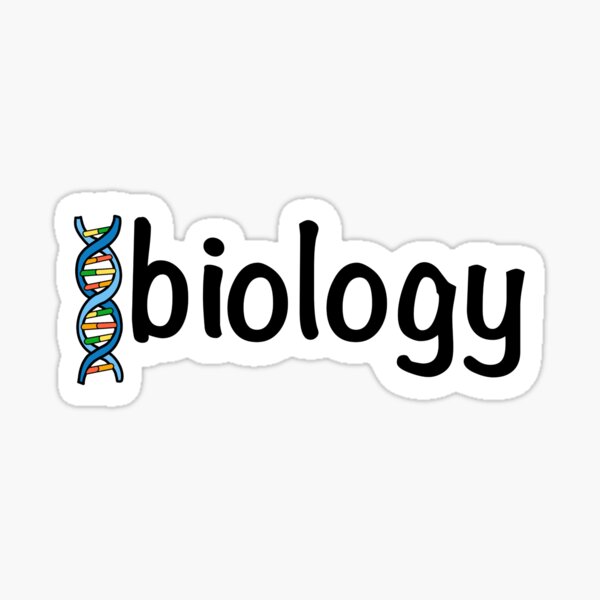 "Biology school sticker" Sticker by majamavracic | Redbubble