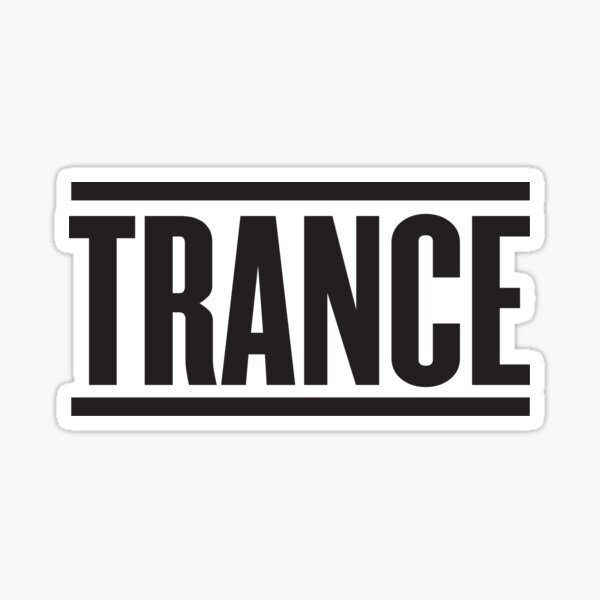 Trance Stickers | Redbubble