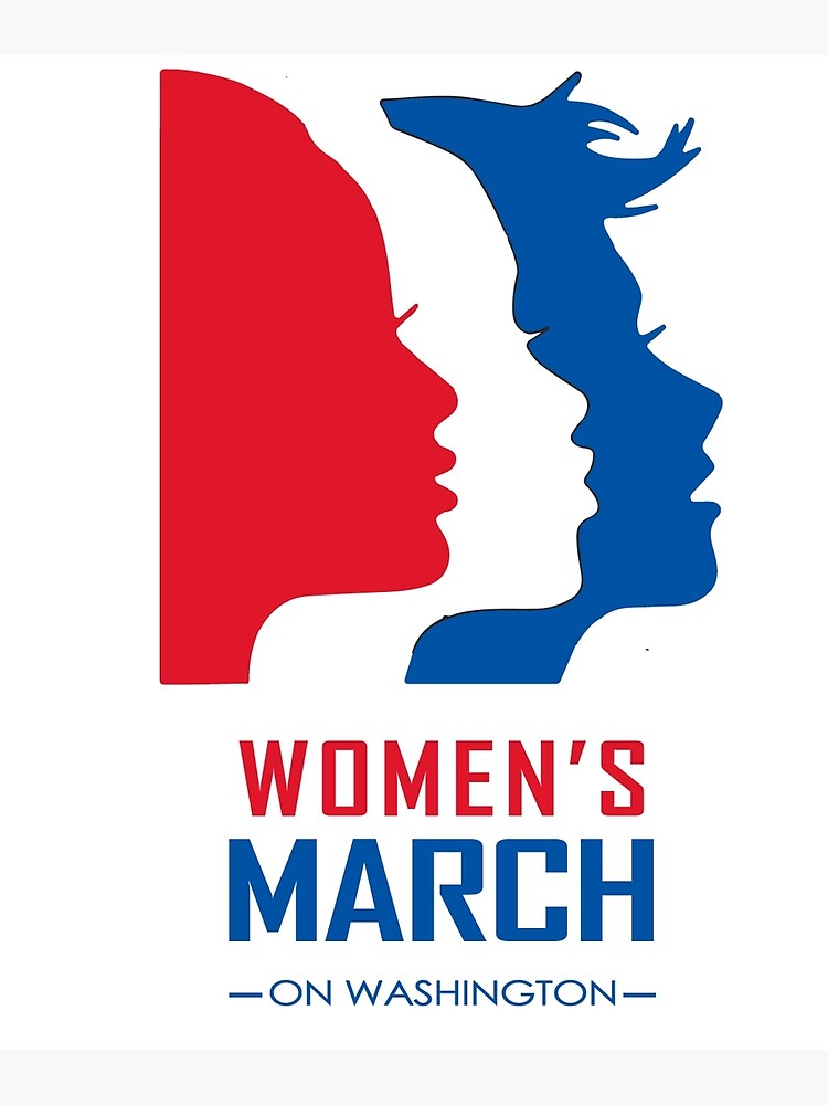 "Women March On Washington" Poster for Sale by marsbees | Redbubble