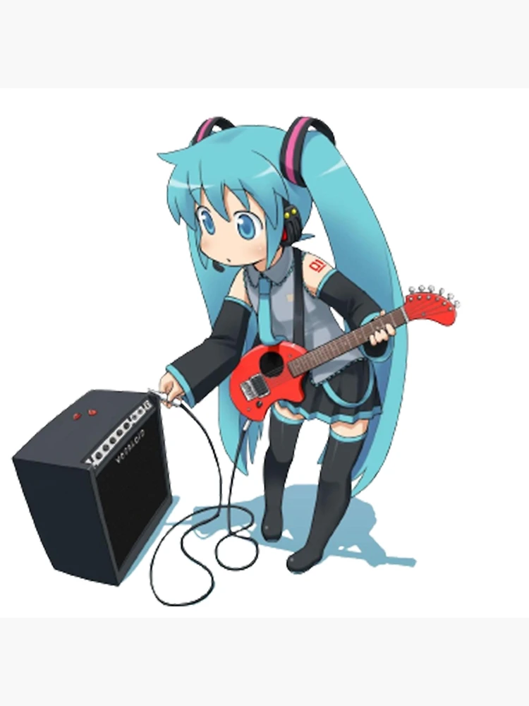 Chibi Girl With Guitar