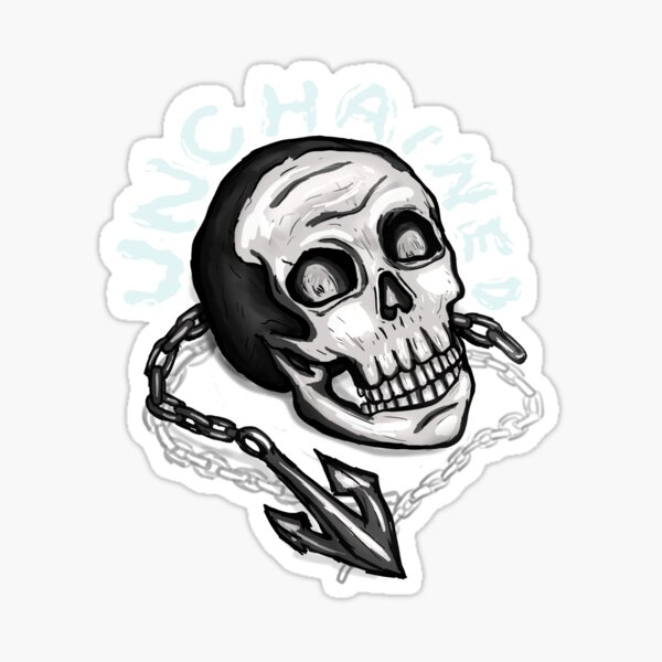 "Unchained" Sticker by uditjain | Redbubble