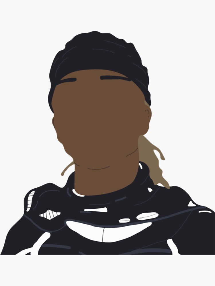 "SOFAYGO draw no face " Sticker for Sale by Niyaholdern | Redbubble