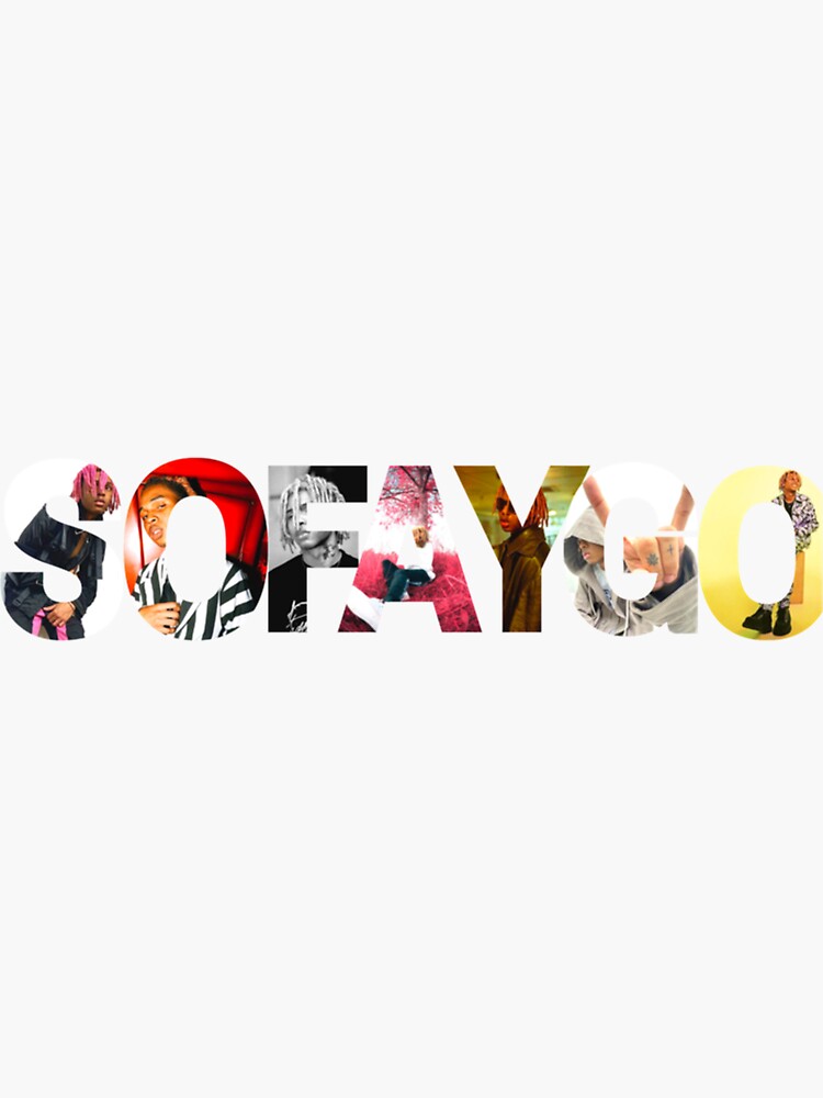 "sofaygo" Sticker by Niyaholdern | Redbubble