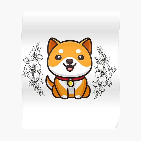 "Baby doge doo doo doo doooo" Poster for Sale by Lydialee56 | Redbubble