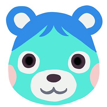 " Bluebear ACNH" Art Board Print for Sale by ashleypattea | Redbubble