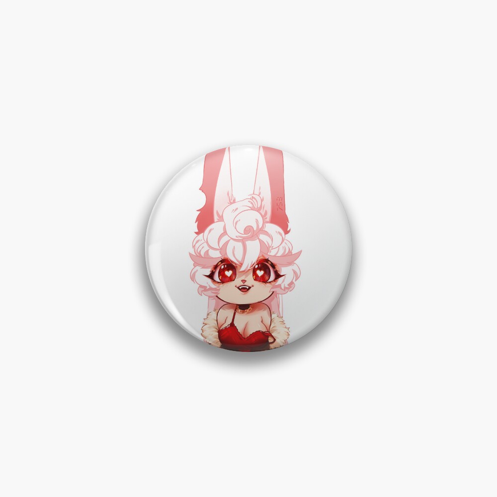"Pink Bunny Rabbit - Vtuber Design" Sticker for Sale by wolfandbnnuy ...