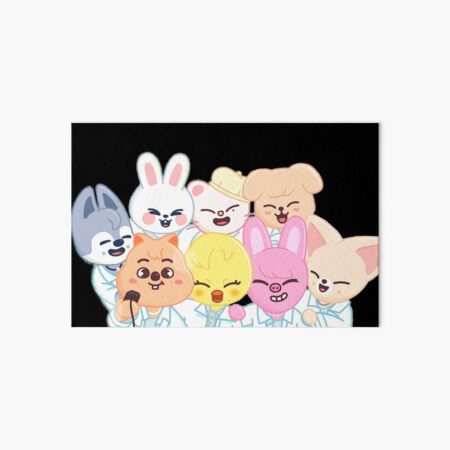 "SKZOO Stray Kids" Art Board Print by nuzadraws | Redbubble