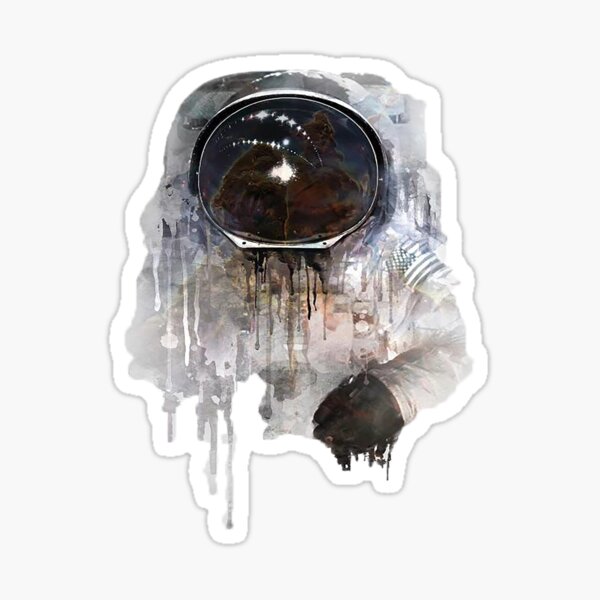 "Space" Sticker for Sale by Ismailmh | Redbubble