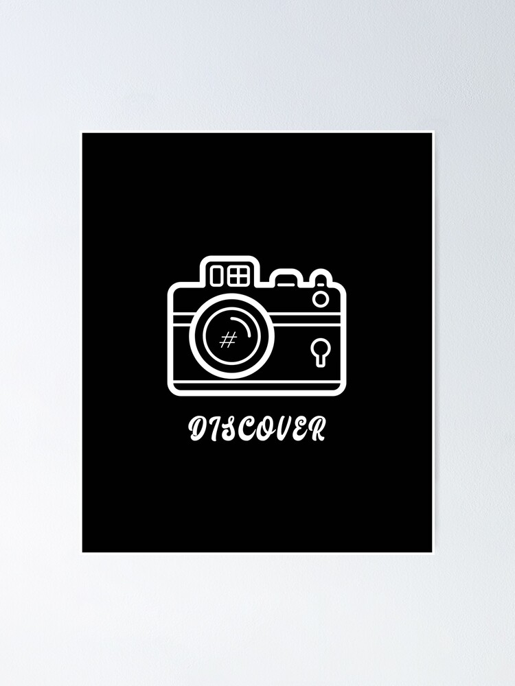 "DISCOVER" Poster for Sale by DRCT11 | Redbubble