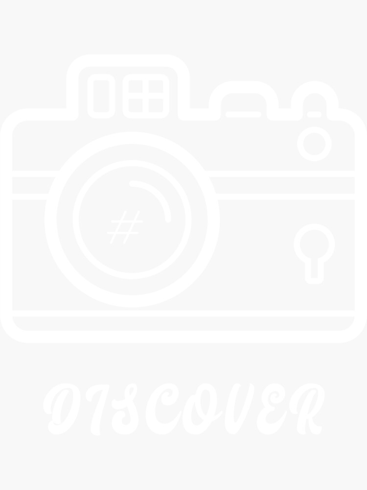 "DISCOVER" Sticker for Sale by DRCT11 | Redbubble