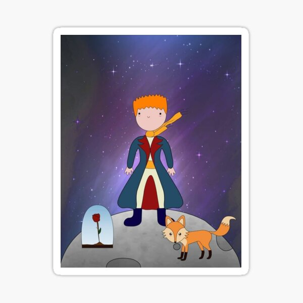 "The little Prince" Sticker for Sale by nelsonmbmg | Redbubble
