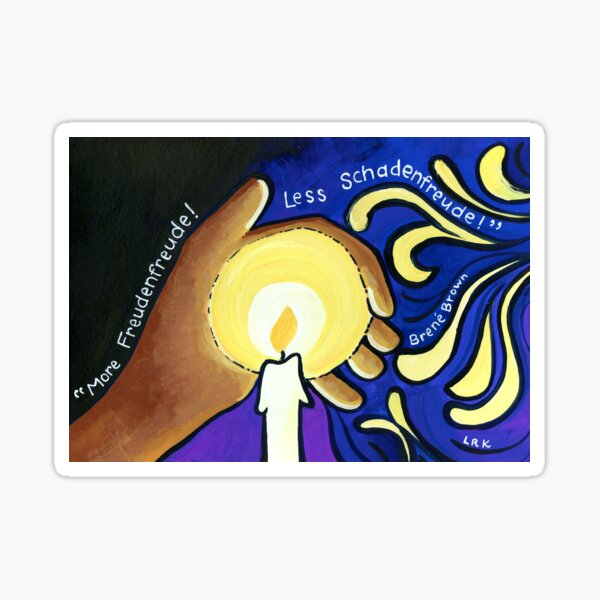 "More Freudenfreude!" Sticker by ArtNreview | Redbubble