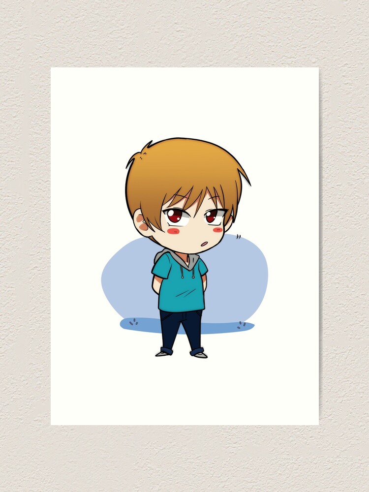 "Webtoon Quality Content BL Chibi Trevor" Art Print for Sale by Punnynn ...