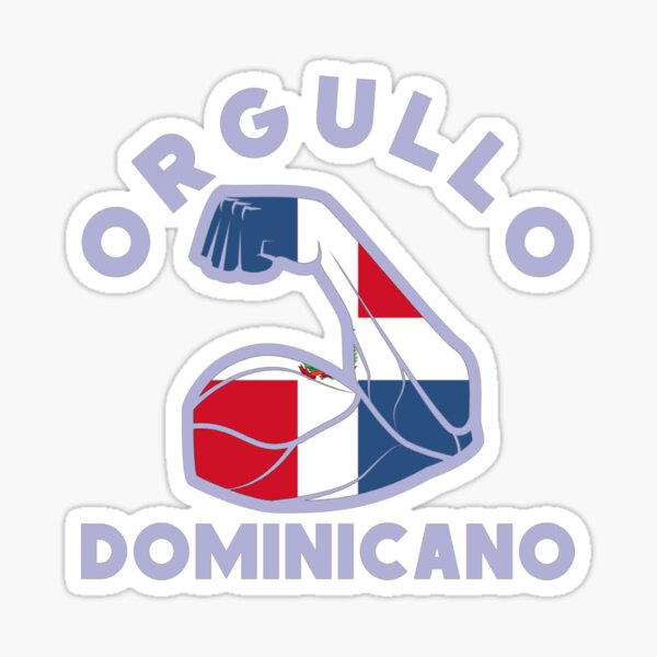 "Orgullo Dominicano" Sticker by killlla | Redbubble