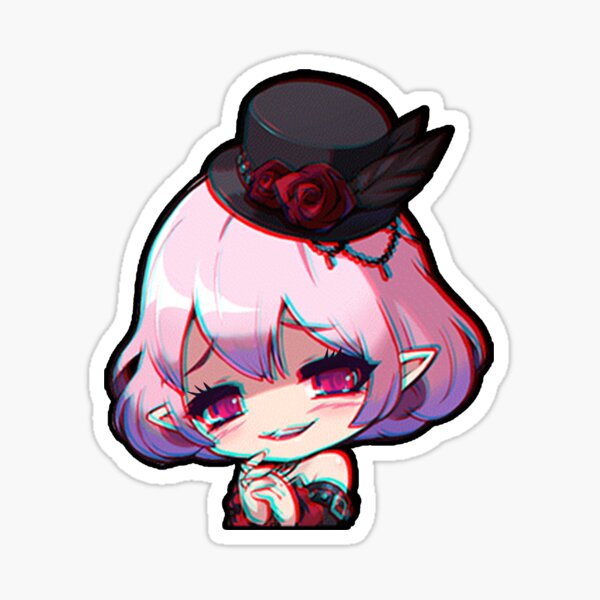 "Lucid (MapleStory)" Sticker for Sale by kawaiicrossing | Redbubble