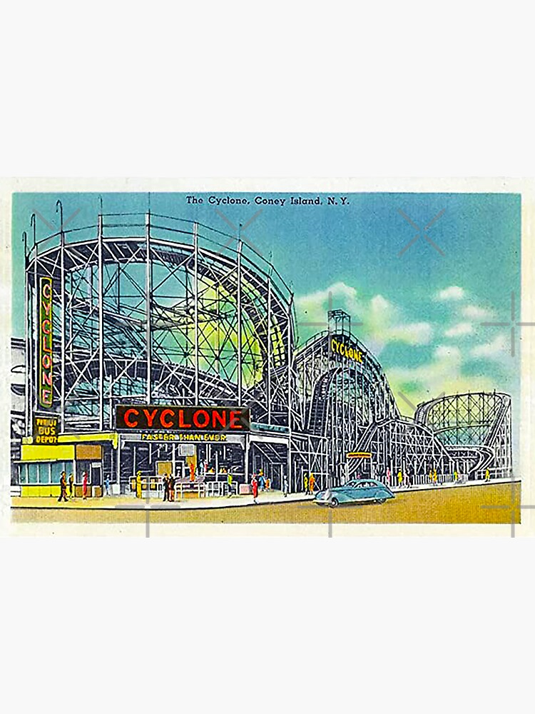 "Cyclone, Coney Island Cyclone, roller coaster, amusement parks ...