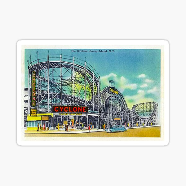 "Cyclone, Coney Island Cyclone, roller coaster, amusement parks ...