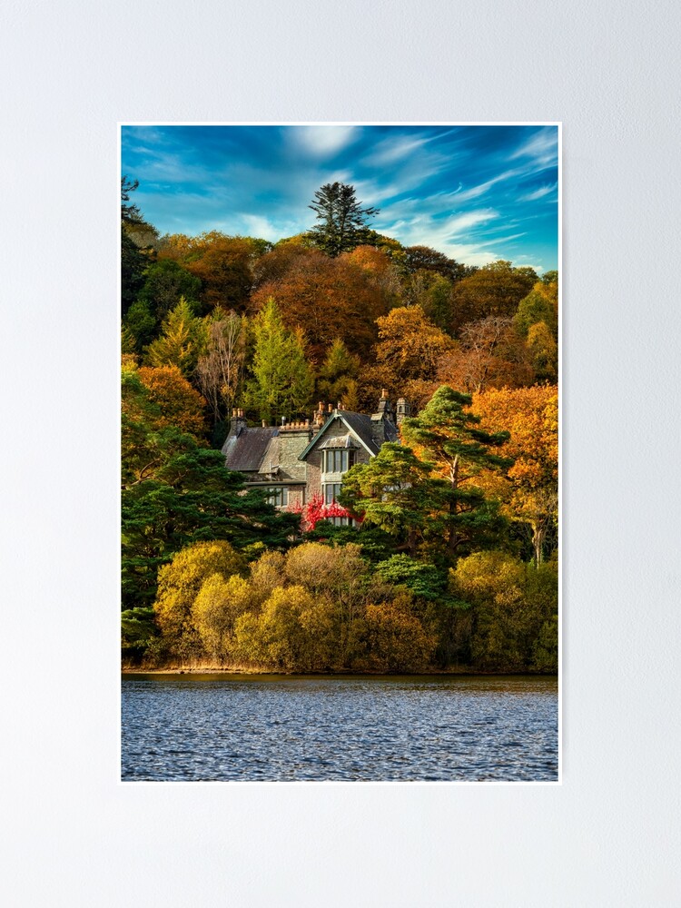 "Fawe Park, Derwentwater, Cumbria - Lake District" Poster for Sale by ...