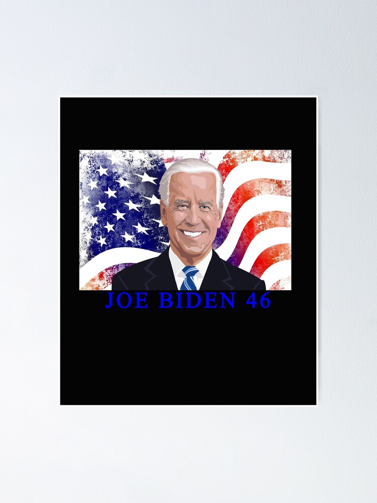 Póster «Feliz día del presidente, presidente JOE BIDEN 46 Leyenda, día ...