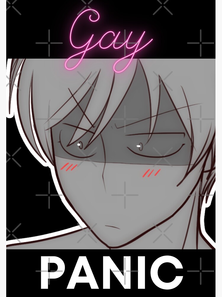 "Webtoon Quality Content BL The original gay panic" Sticker for Sale by Punnynn-store | Redbubble