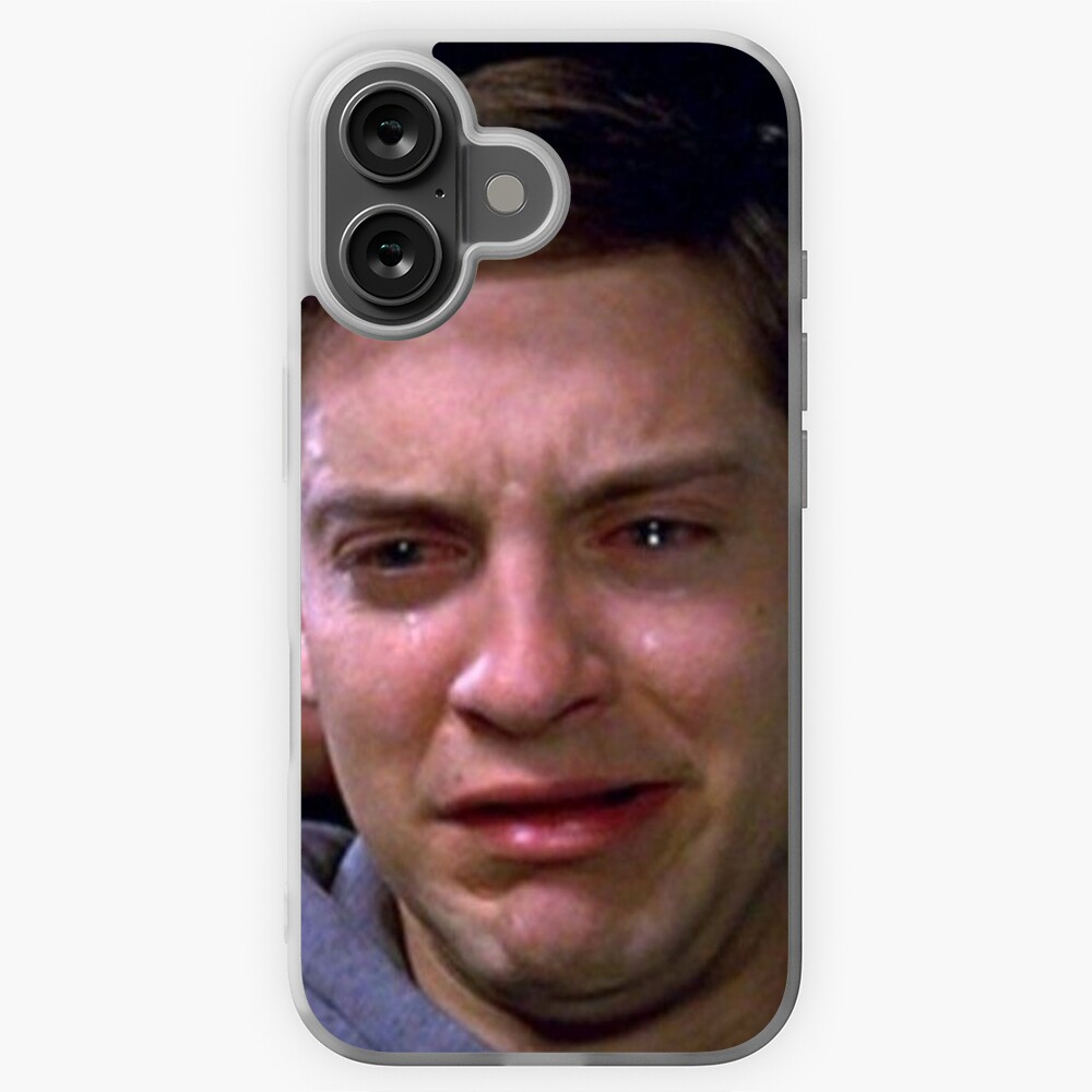 "tobey maguire crying meme" Photographic Print for Sale by kamilesz ...