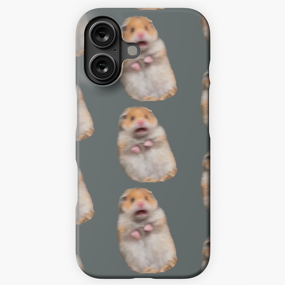 "Scared Hamster Meme" Sticker by valwerty | Redbubble