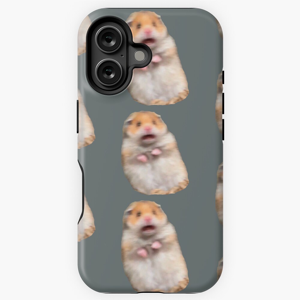 "Scared Hamster Meme" Sticker by valwerty | Redbubble