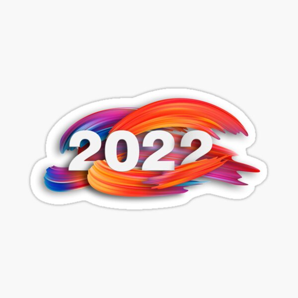 "New design for 2022" Sticker by 20ELKHABIRY22 | Redbubble