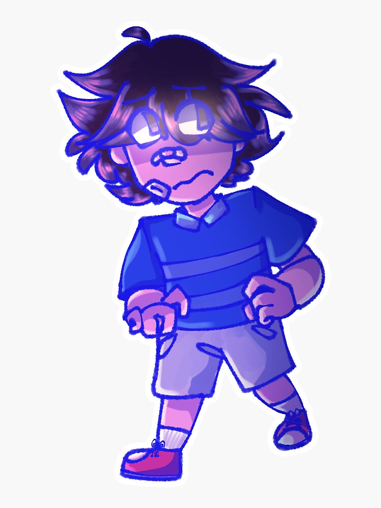 "Gregory (FNaF sticker)" Sticker by stxrisgone | Redbubble