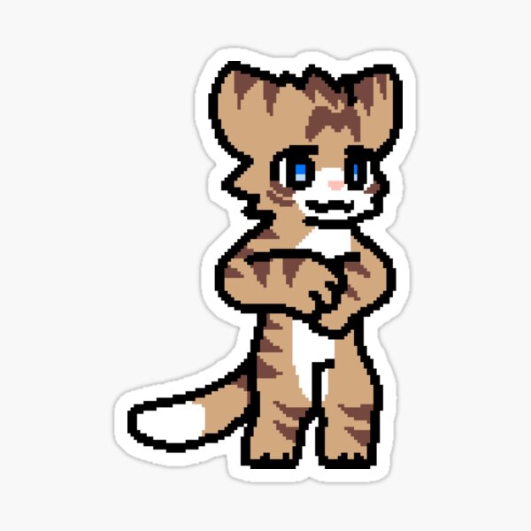 Pegatina «Cambiado - Sprite de transformación de Ming Cat» de ...