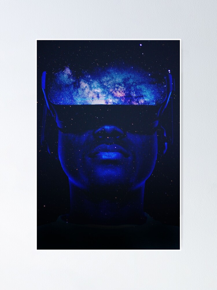 "Cosmic Metaverse" Poster for Sale by tjimageart | Redbubble