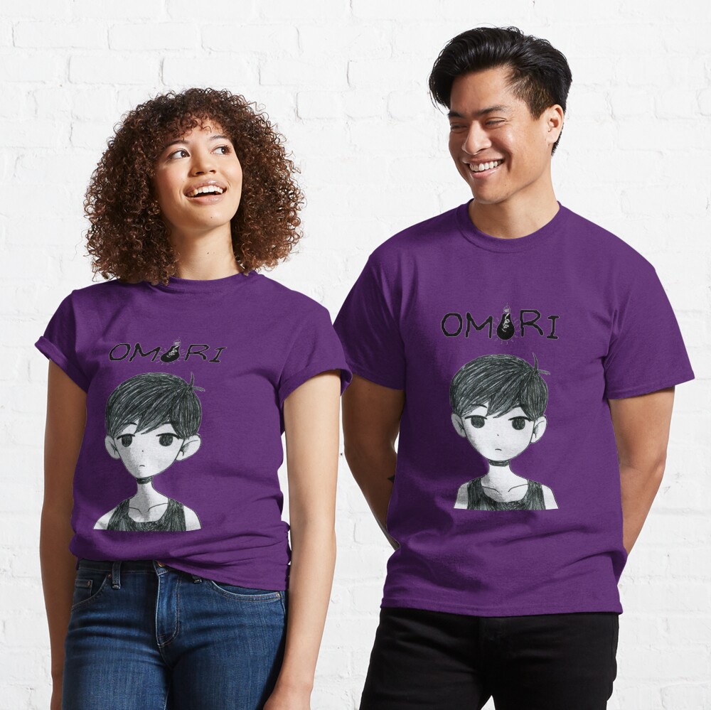omori merch Classic T-Shirt sold by Cot_Marcie | SKU 2320765 | Printerval